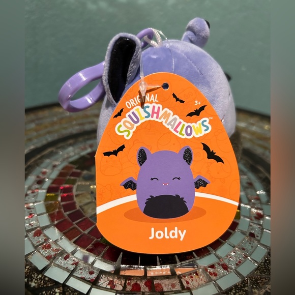 Squishmallows | Toys | Nwt Squishmallows Joldy The Purple Bat Fuzzy ...